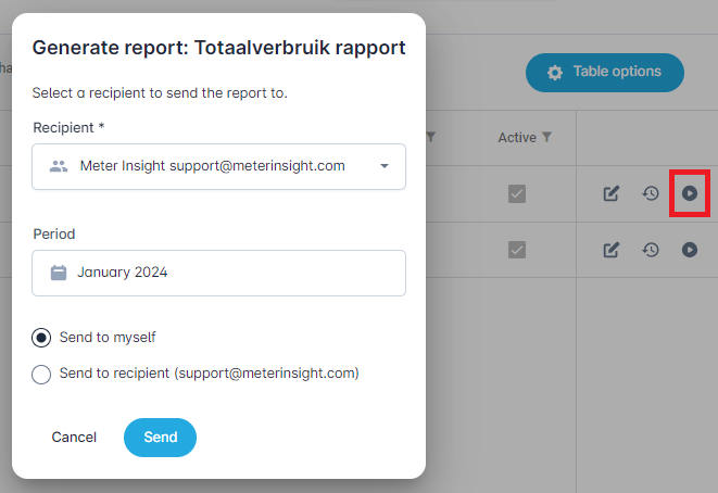 Schedules | MeterInsight